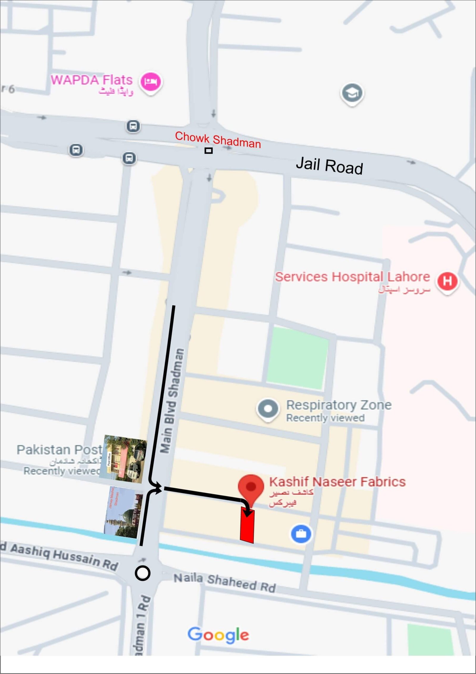 Kashif Naseer Fabrics | New Shop 52 Shadman Market, Lahore (Facing Park) | Kashif Naseer Fabrics